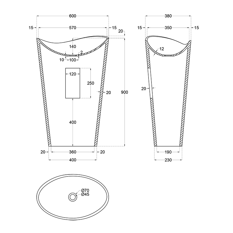 chau-rua-mat-chan-dưng-da-HD662T , Chau-nghe-thuat-bang-da-hd662t , chau-tron-nghe-thuat-bang-da ...